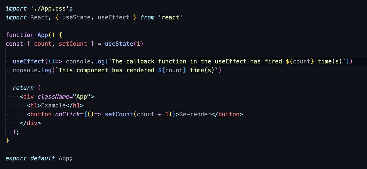 How The Dependency Array In Your Useeffect Affects Your Code By Luis Vasquez Medium
