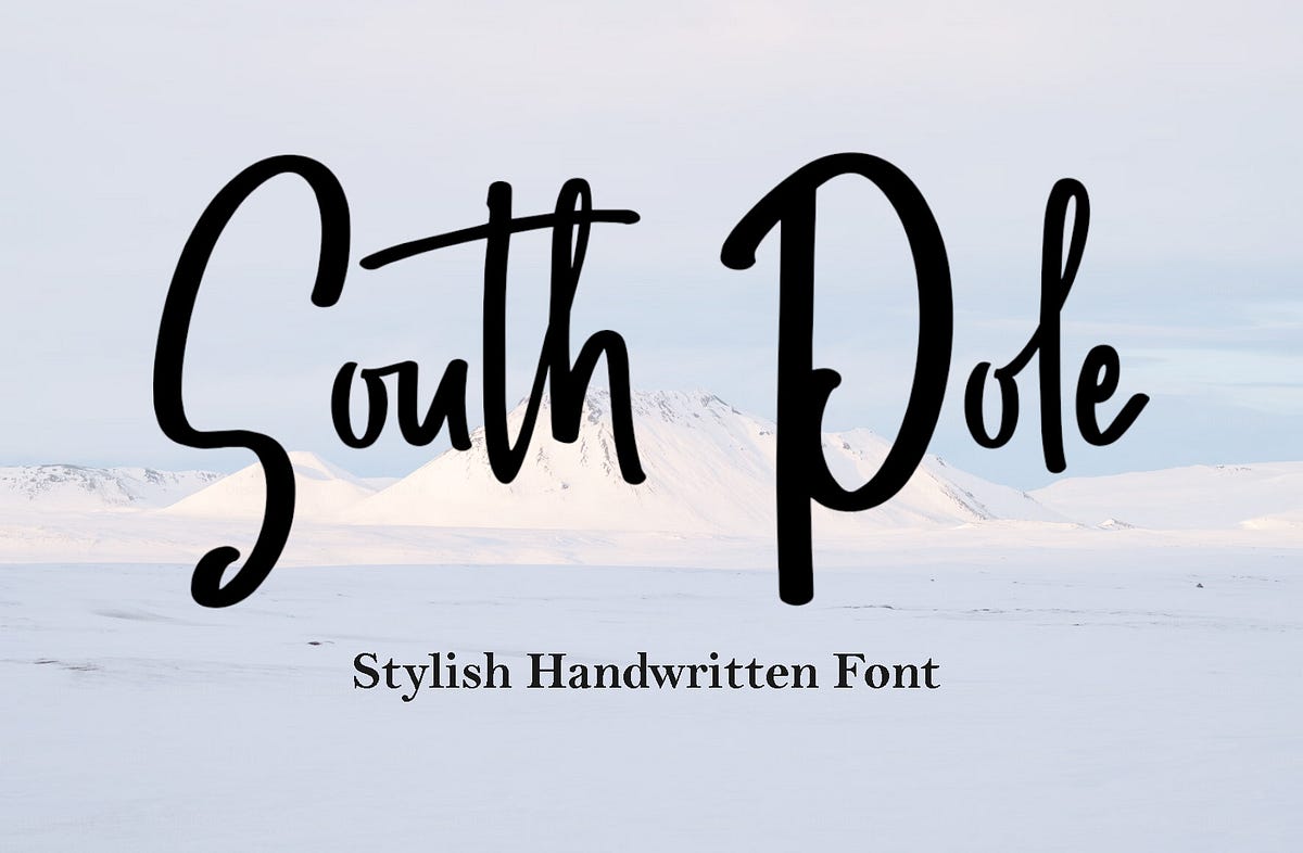 South Pole Font - Mindmason - Medium