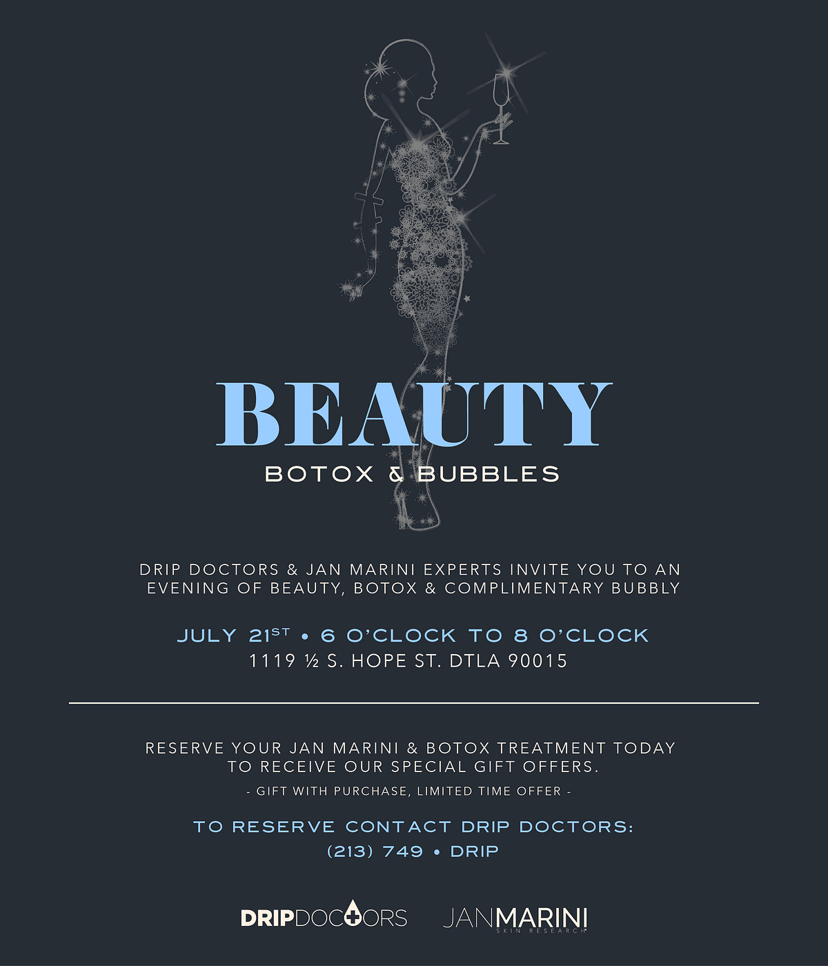 BEAUTY BOTOX & BUBBLES | by Drip Doctors | Medium