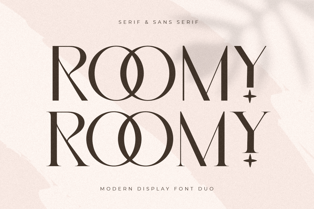 Roomy Font - Solarasculpt - Medium