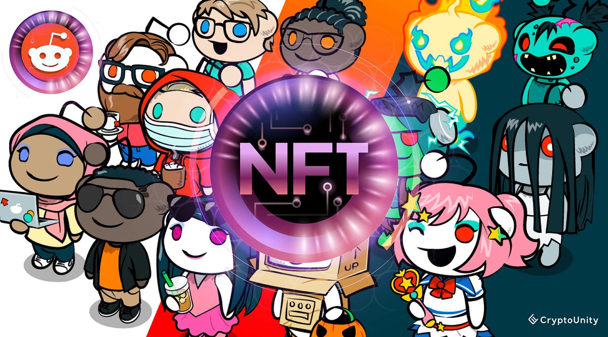 Reddit is starting airdrop of NFT series avatar - Florencewolfe - Medium