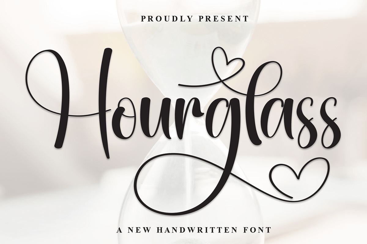 Hourglass Font - Auroraartistry - Medium