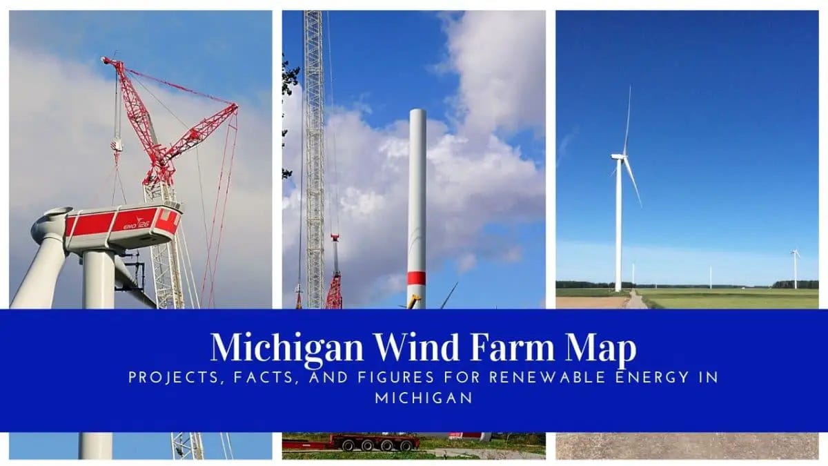 Michigan Wind Farm Map (2025) | by Thumbwind Publications | Michigan ...