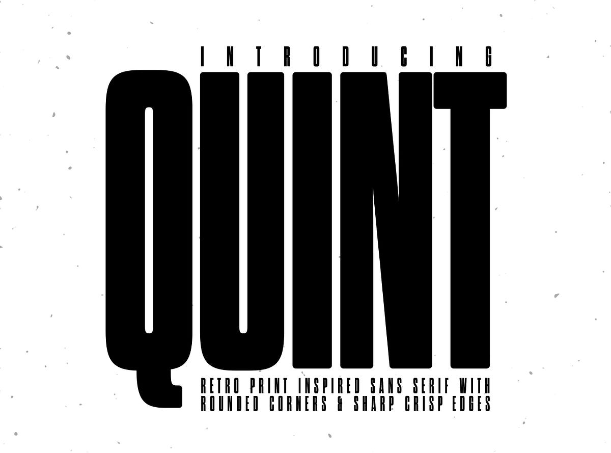 Quint Font - Threedsvgpros - Medium