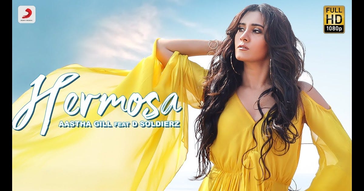 Hermosa Song Lyrics || Lyrics-duniyaa || Hermosa Song Lyrics with ...