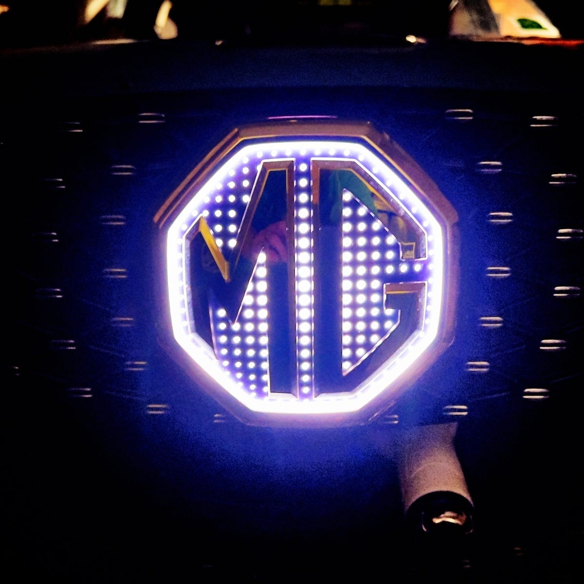 I love the way the MG logo on the front of my EV glows while it’s ...
