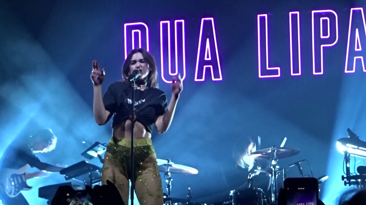 ♬Dua Lipa sing Don’t Start Now Live in Grammy Awards 2021♬ | by Crotah ...