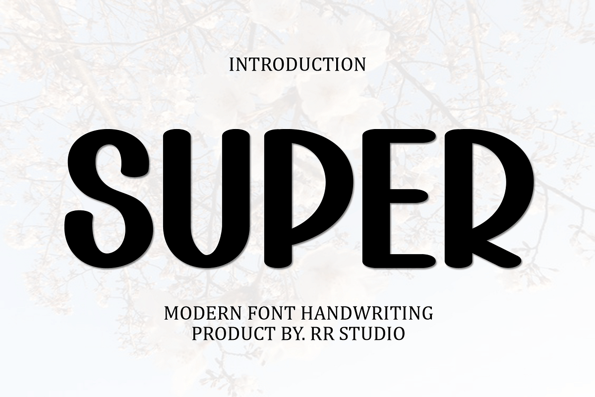 Super Font - Mindmason - Medium