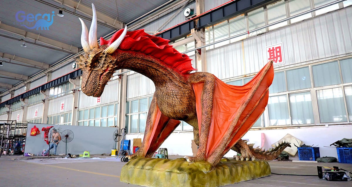 Unleashing the Mystique: The Fascination with Animatronic Dragons | by ...