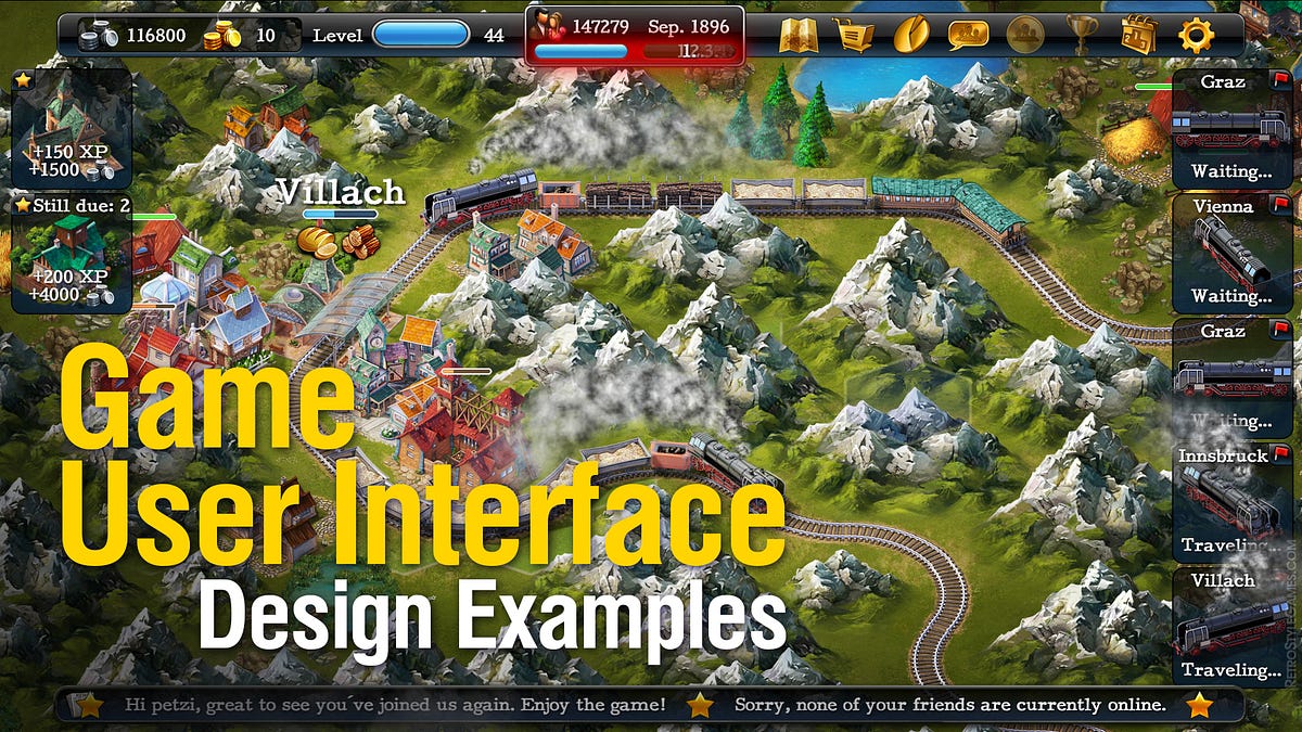 GAME USER INTERFACE DESIGN EXAMPLES: WHAT YOU CAN LEARN | by RetroStyle ...