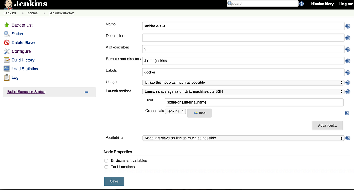 Running Jenkins in AWS with Docker | by Nicolas Mery | Código Banana ...