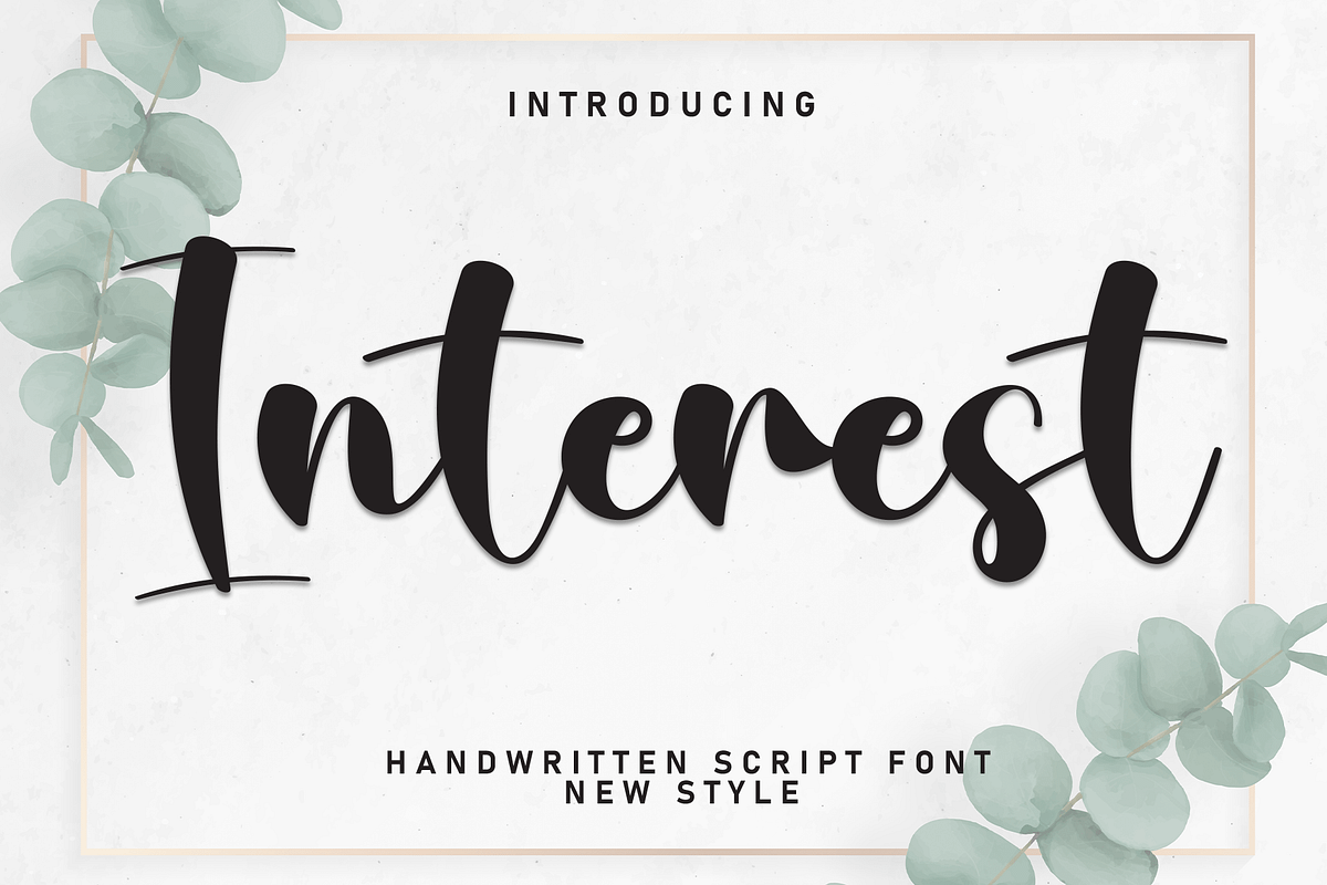 Interest Font Free - Nebulacraft - Medium