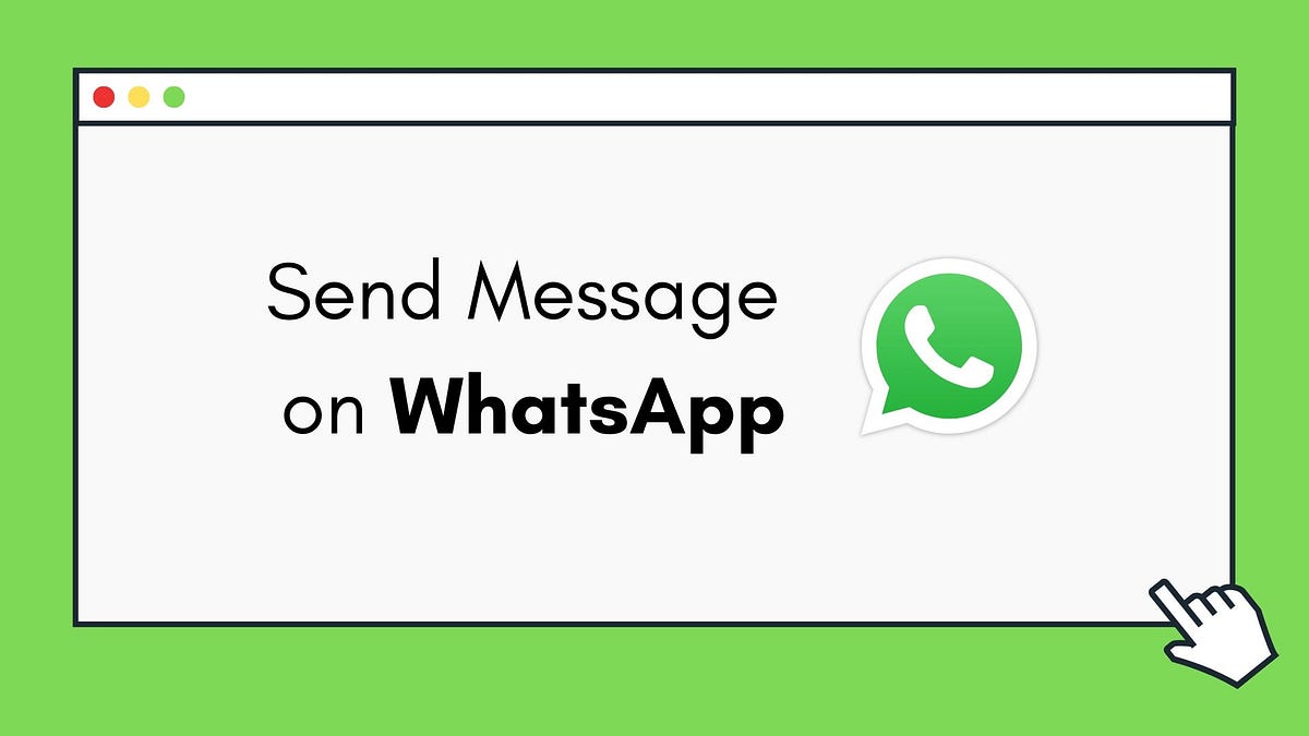 Sending WhatsApp Messages with Python | by Amit Bhardwaj | Medium