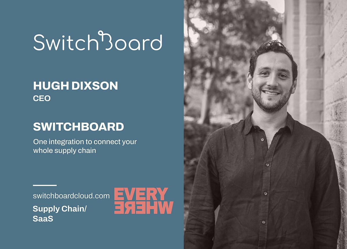 Founders Everywhere: Hugh Dixson. Jun 13, 2024 — Hugh Dixson is the ...