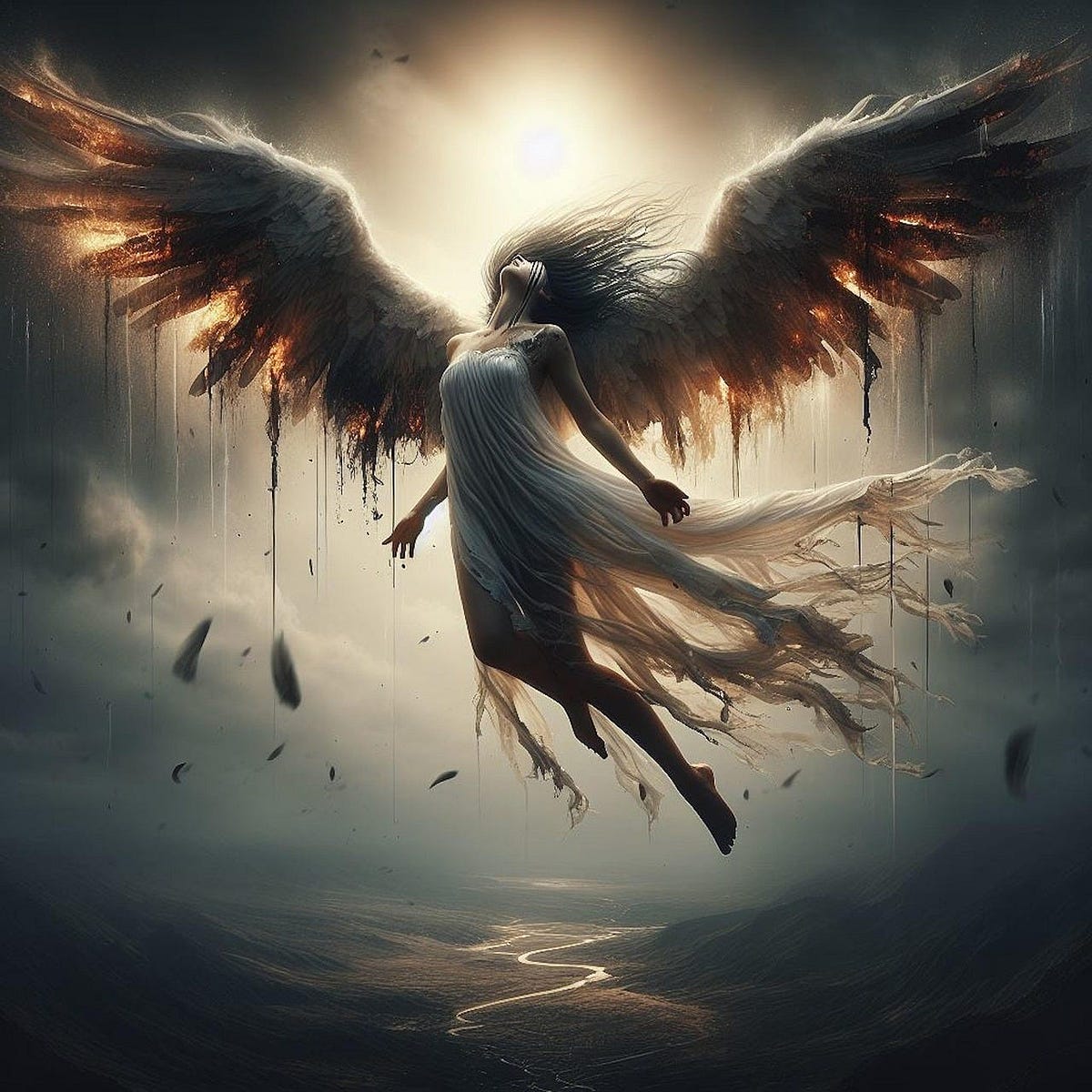 The Fallen Angel. I choose myself. | by Ethereal Being | Ethereal ...