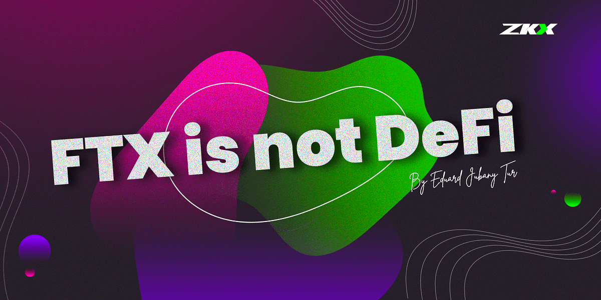 FTX, DeFi değil. Bariz olanla başlayalım. FTX, DeFi… | by Alpgun17 | Medium