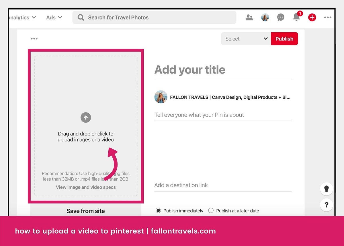 How to Upload Pics in Pinterest: Step-by-Step Guide | by Gregory | Aug ...