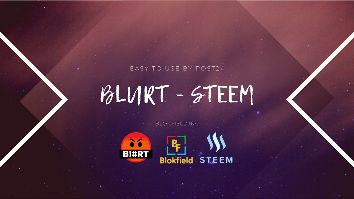 Are you using our “Blurt Post” channel on Discord? | by Blokfield.INC ...