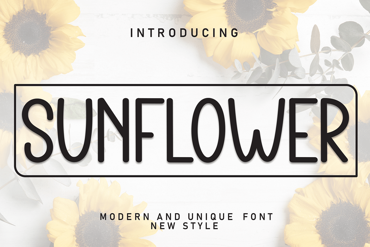 Sunflower Font | by Emmaenigma | May, 2024 | Medium