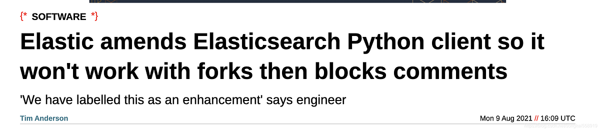 ‘The client noticed that the server is not a supported distribution of Elasticsearch‘ error and ...