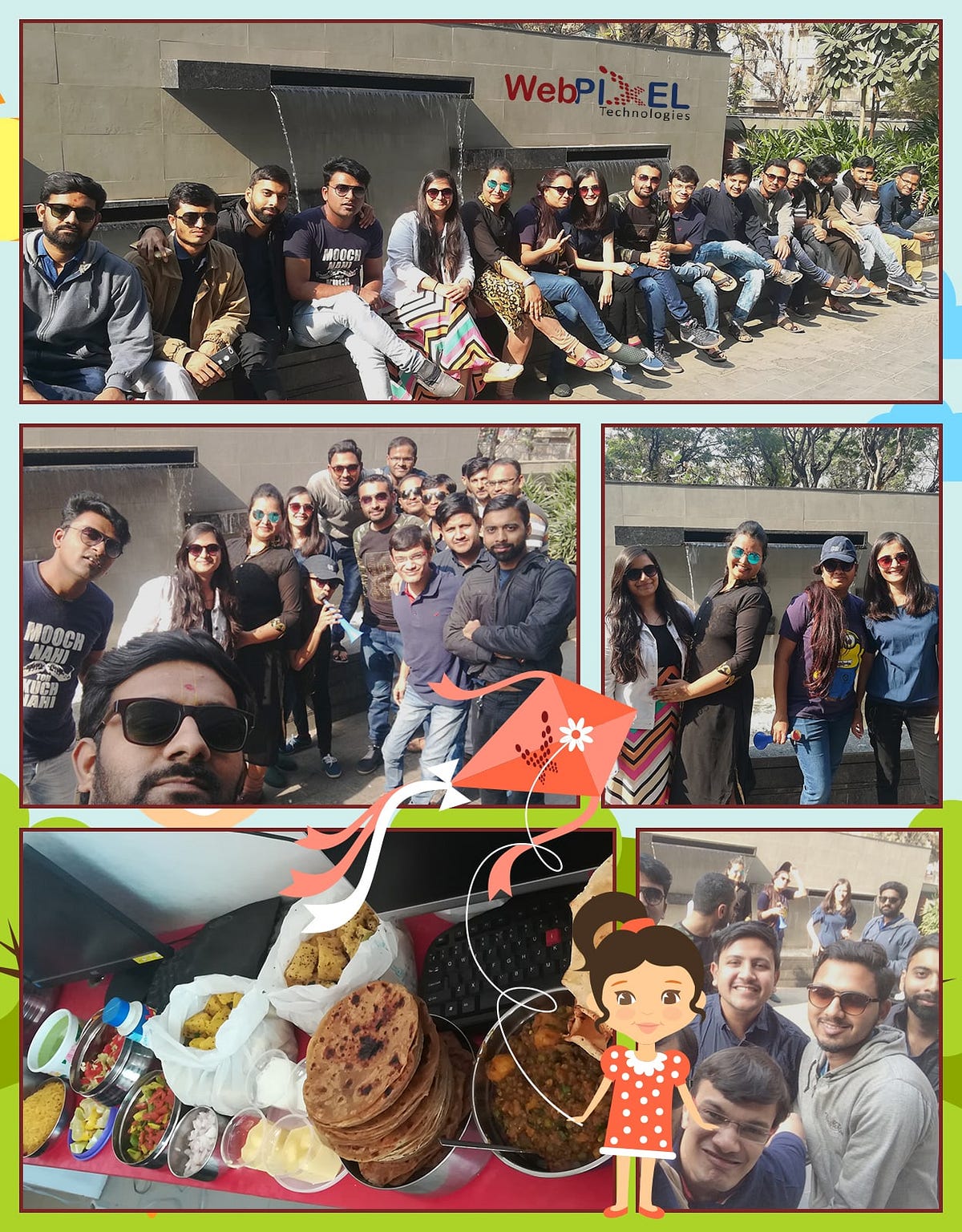 Makar Sankranti at Workplace — Celebration of Uttarayan 2018 | by WebPixel Technologies | Medium
