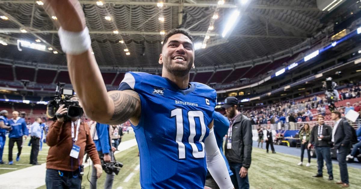 Jordan Ta’amu Returns To The XFL, Joins The D.C. Defenders | by XFL ...
