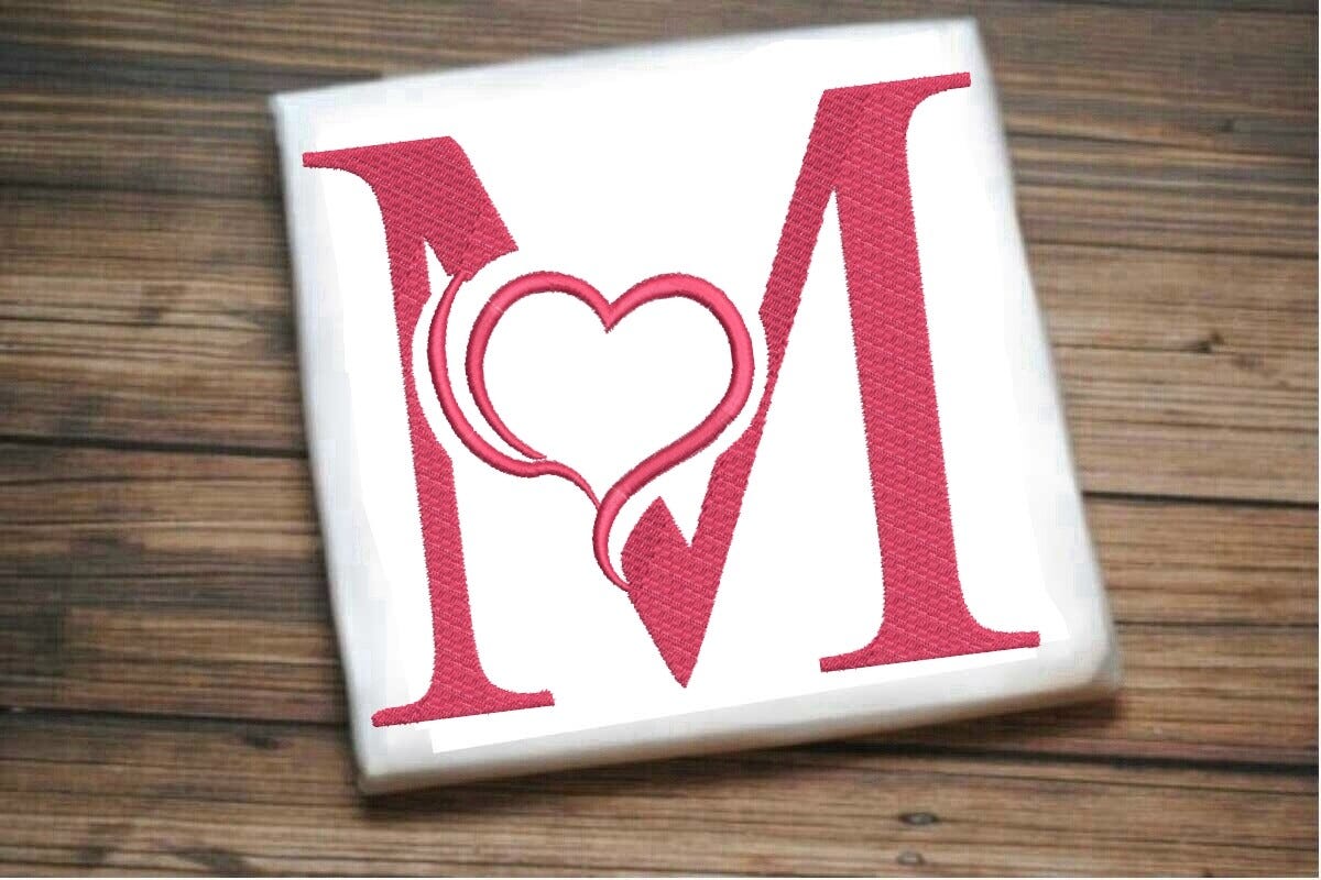 Beautiful M Letter Heart Alphabet Free Download | by Miamarionette ...