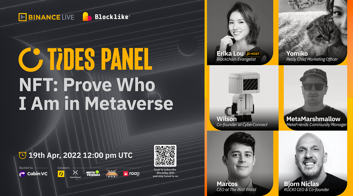Blocklike Panel |NFT: Prove who I am in Metaverse | by Blocklike | Medium