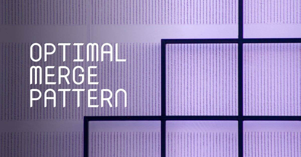 Optimal Merge Pattern. 1. Class mergePattern | by inxeoz | Apr, 2025 | Medium