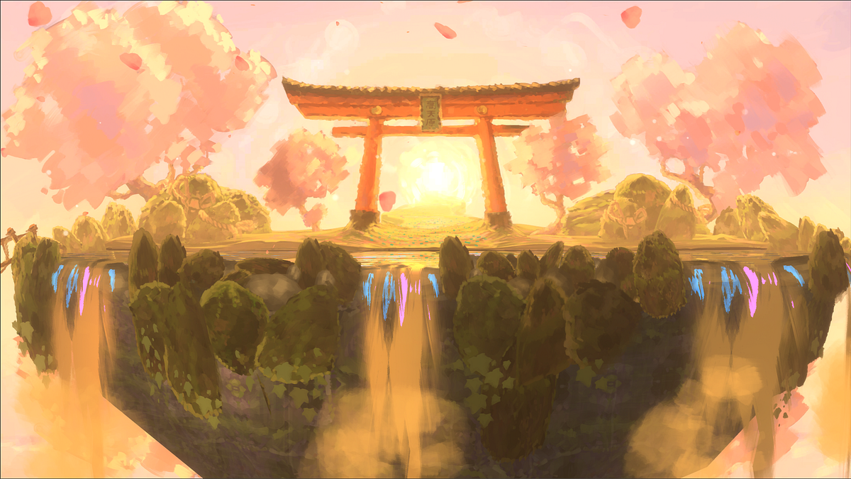 Painterly art style that served the prod of our samurai fighting game ...