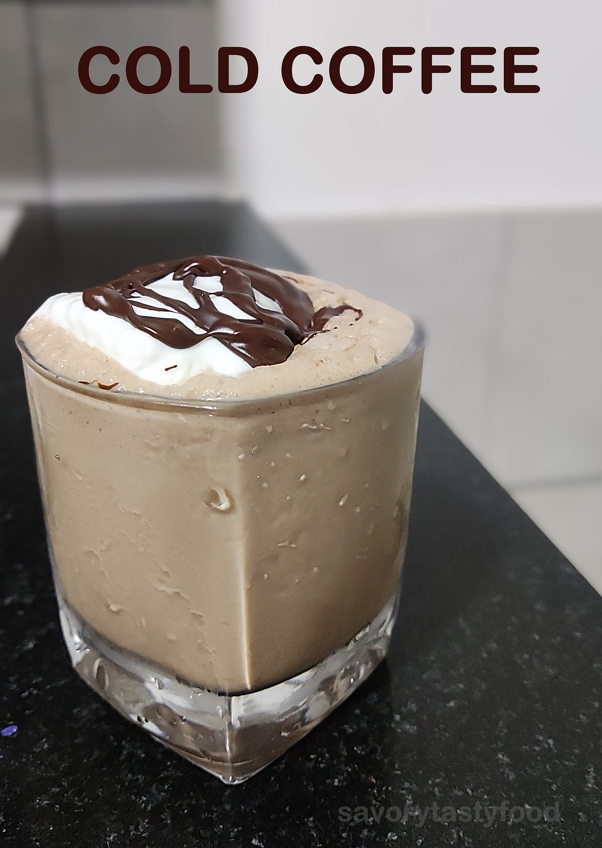 COLD COFFEE. Have you ever tried making cold coffee… | by Savory Tasty ...