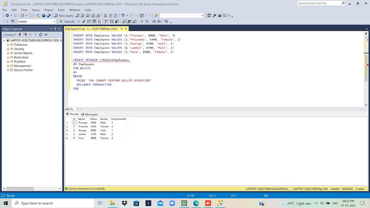DLithe_BC_NFS_T_Task35_SQLSERVER_ANGULAR | by Jyothi K N | Medium
