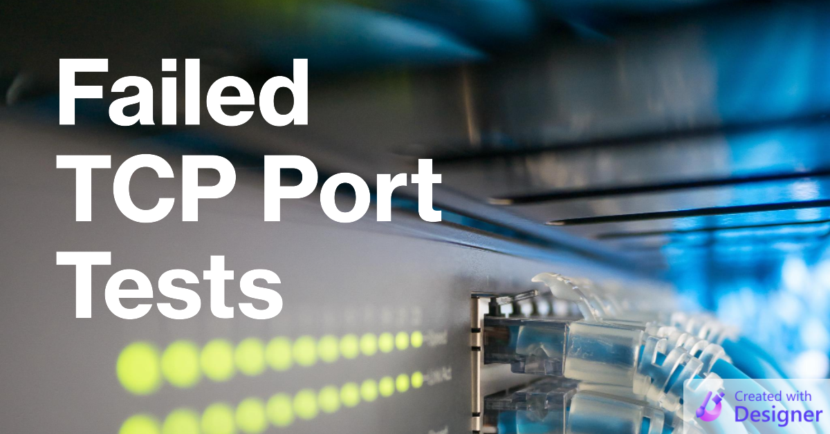 TCP Port Test Fails When SQL Server Service Is Stopped | by No Longer ...
