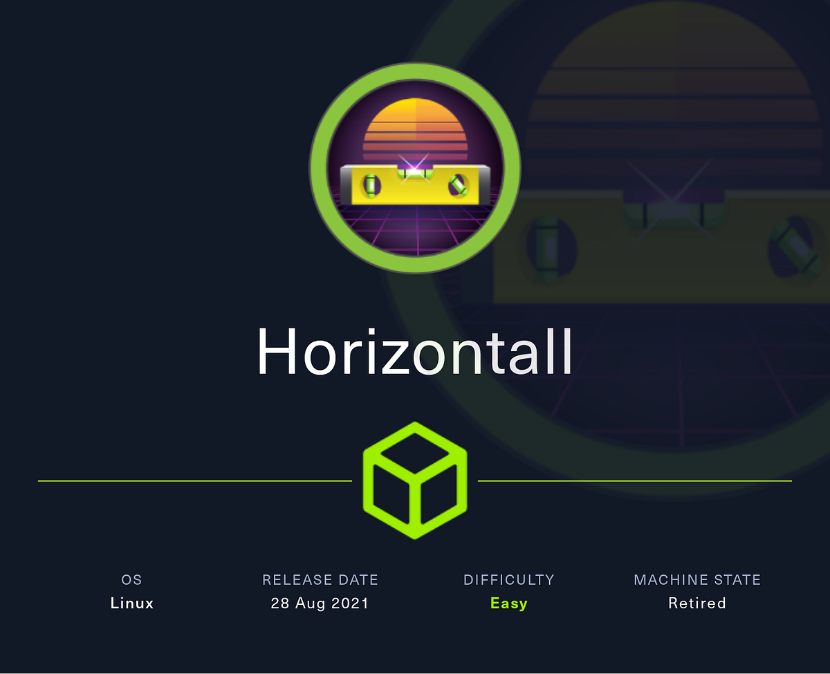 HTB — Horizontall. Hi! Here is a technical writeup of the… | by Inching ...