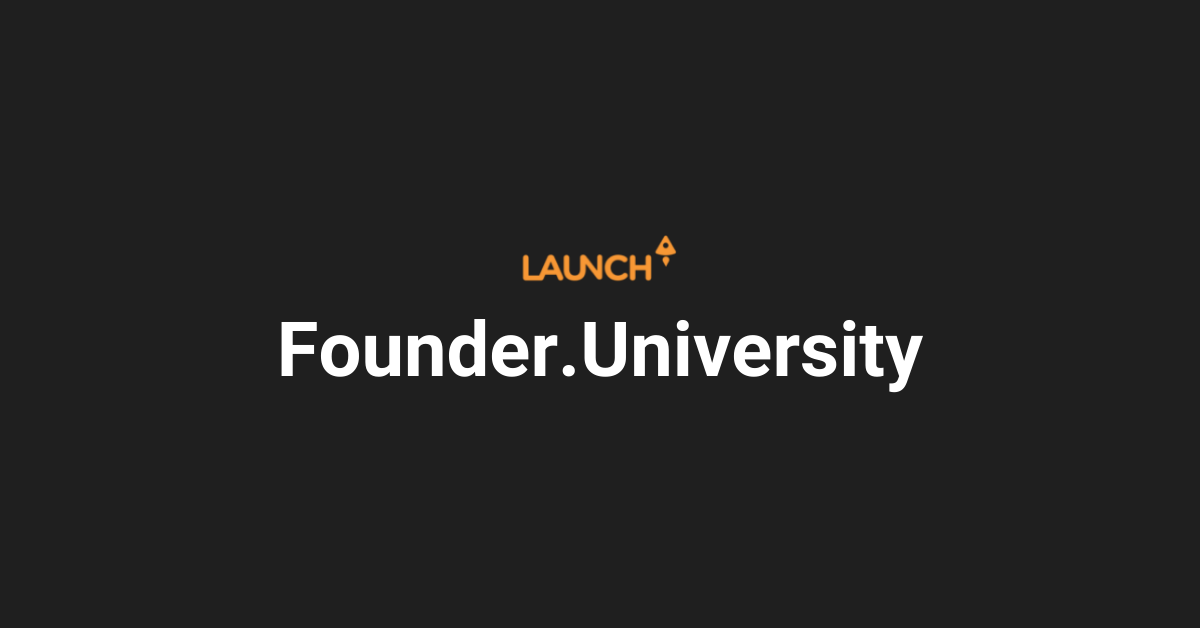 How to hack your founder's journey? Founder.University is the key! | by ...