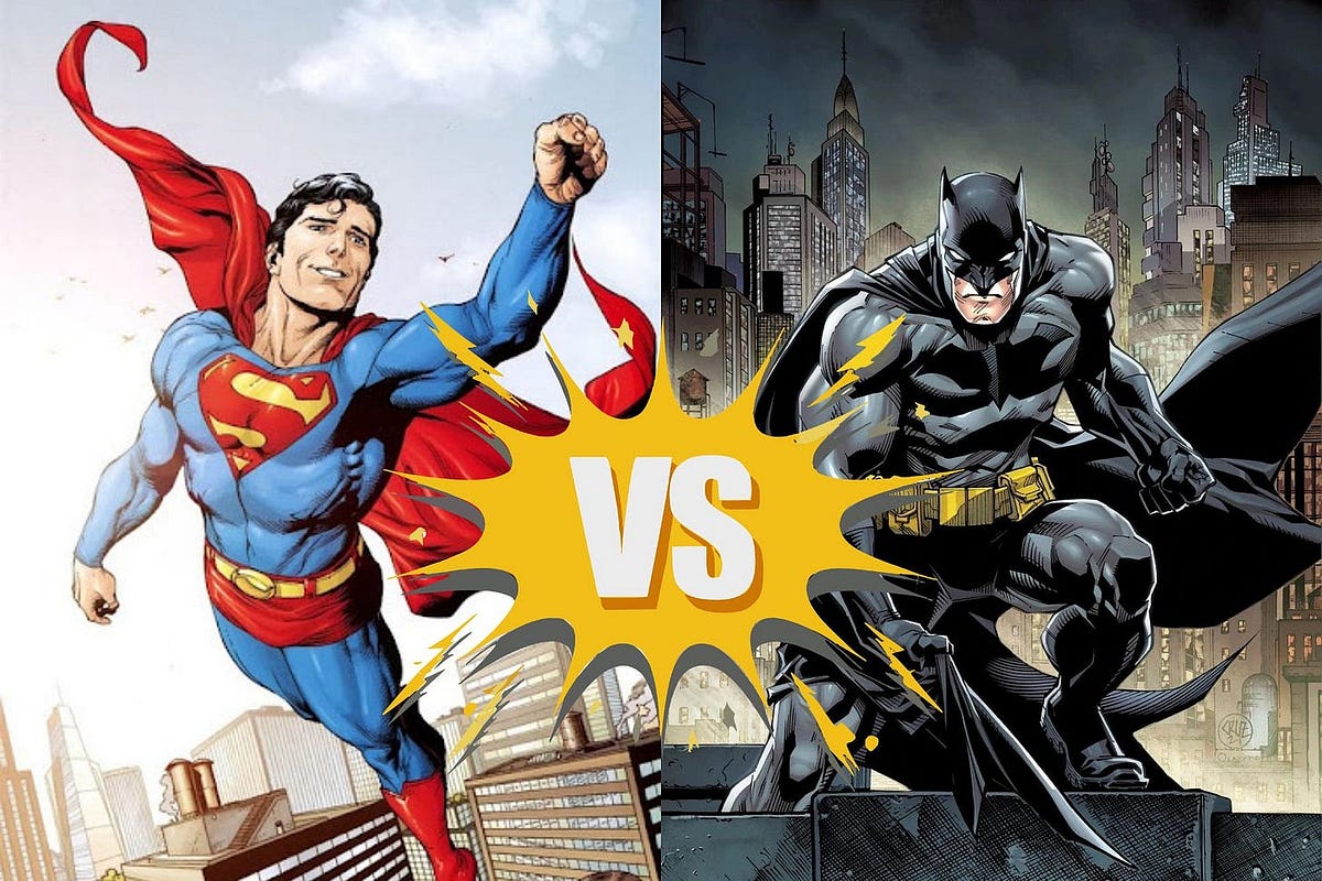 Why We Love Batman More Than Superman | by One Brilliant Arc (OBA ...