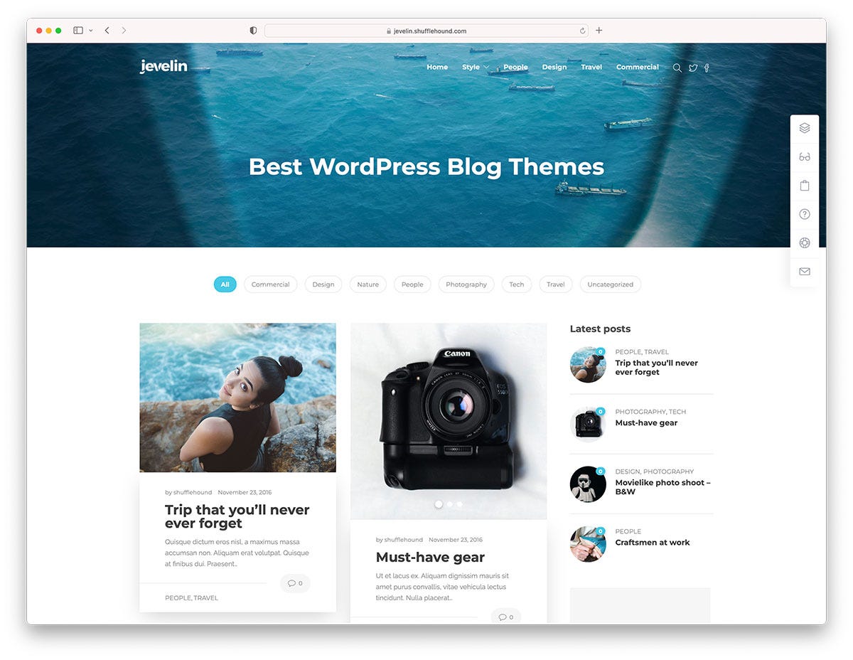 Best WordPress Themes for Blogs: Elevate Your Site! | by Sarah Grace ...