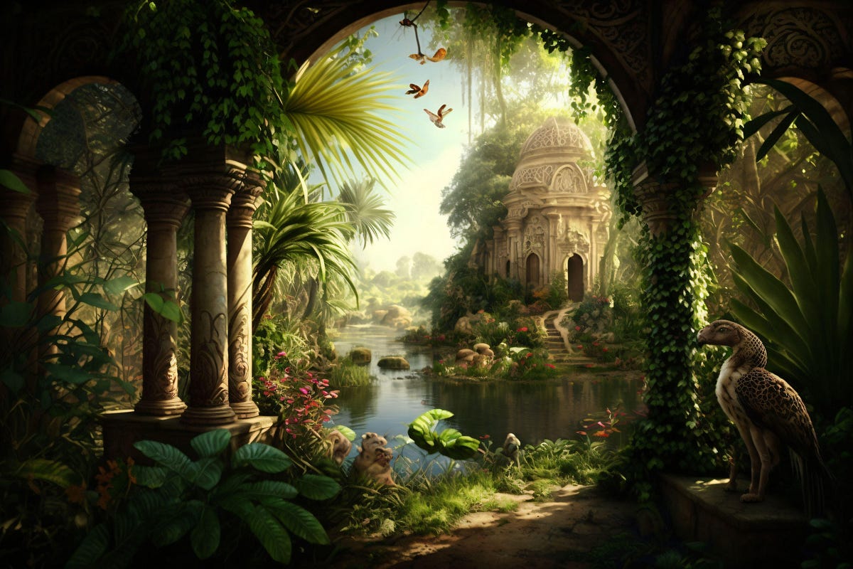 Exploring the Infinite Garden of Consciousness: A Metaphor for Self ...