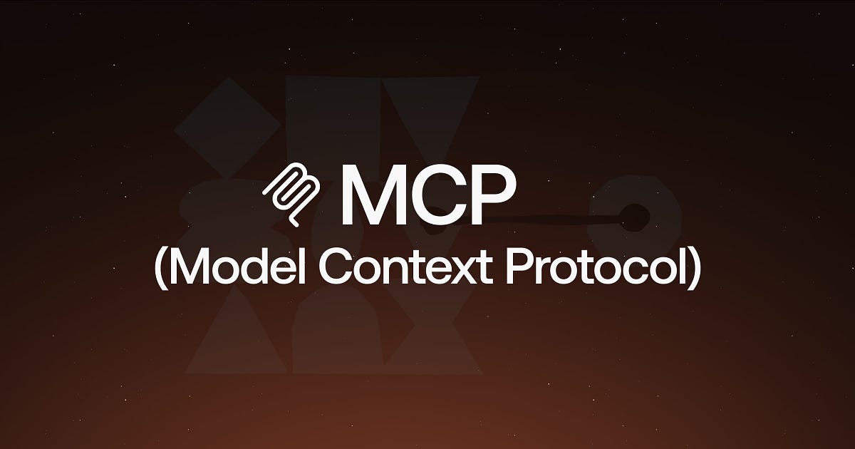 AI Agents XVI : MCP — Python SDK. The Model Context Protocol (MCP) is an… | by DhanushKumar ...