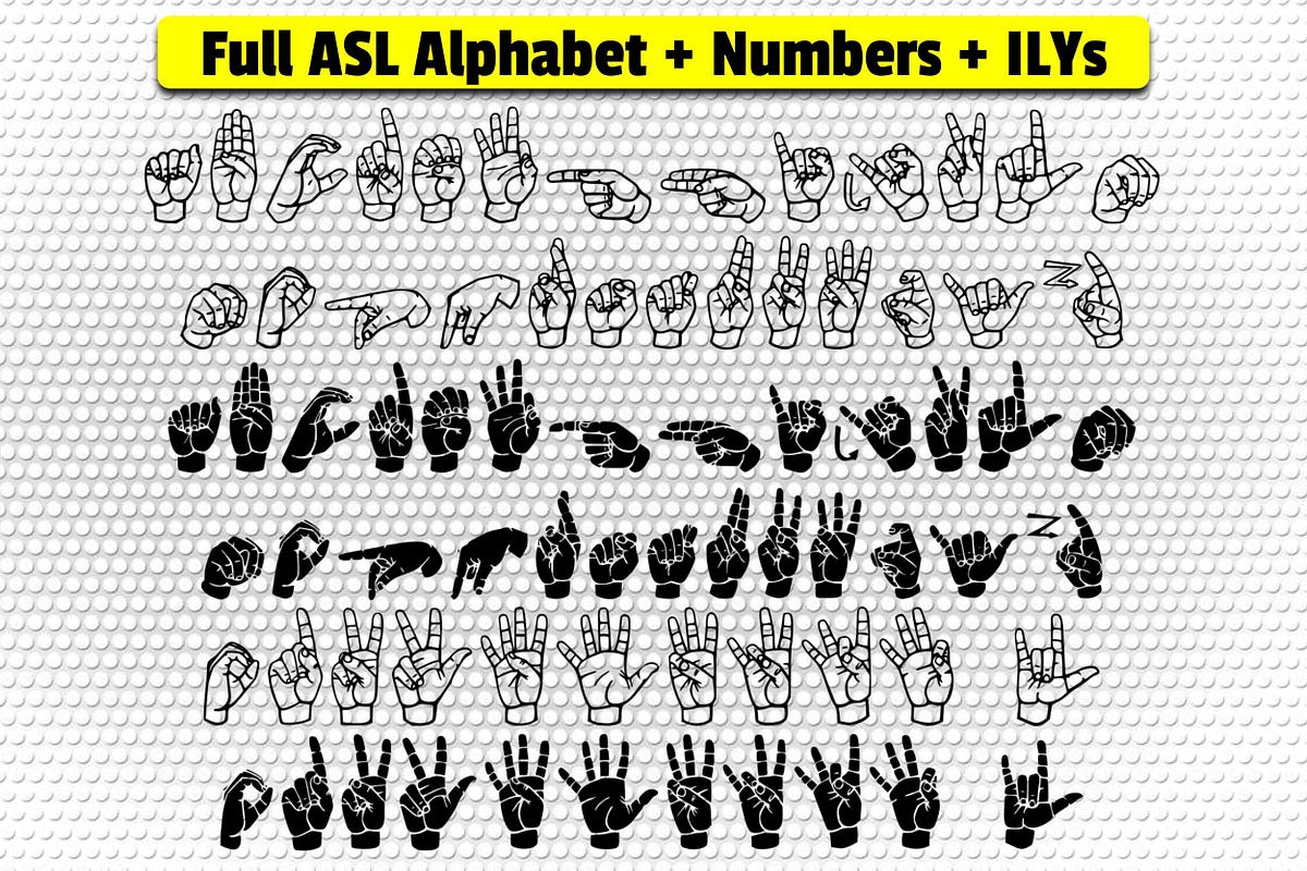 Able Lingo ASL 1 Font OTF | by Graceglimmer | Apr, 2024 | Medium