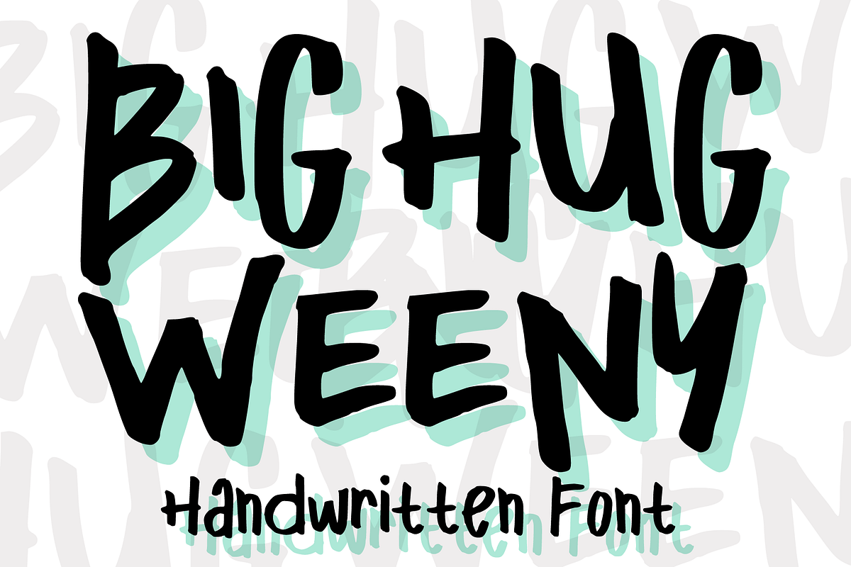 Big Hug Weeny Font | by Lilyluminary | Jul, 2024 | Medium