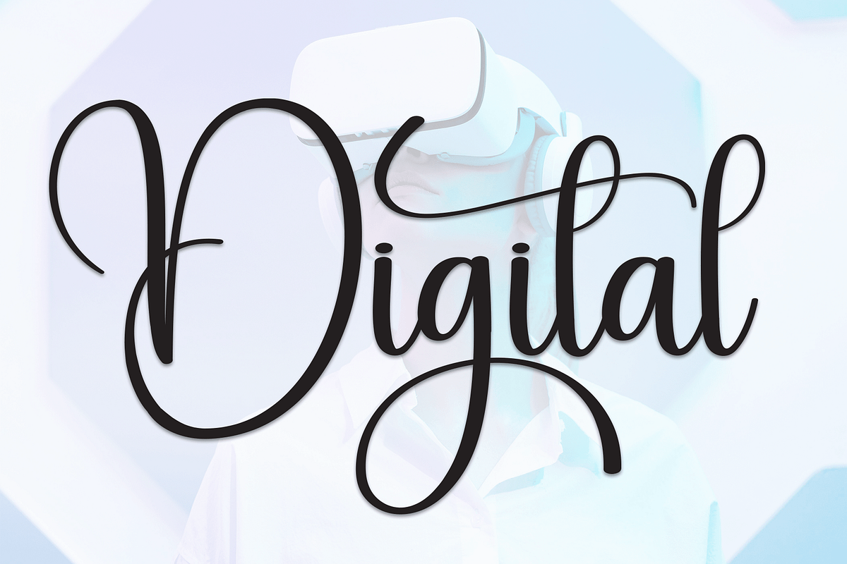 Digital Font - Neonpulse - Medium