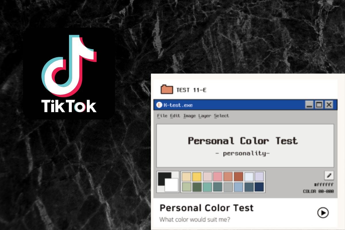 Tiktok My Color Test | What Is My Color Test On TikTok? | by Alinagomez ...