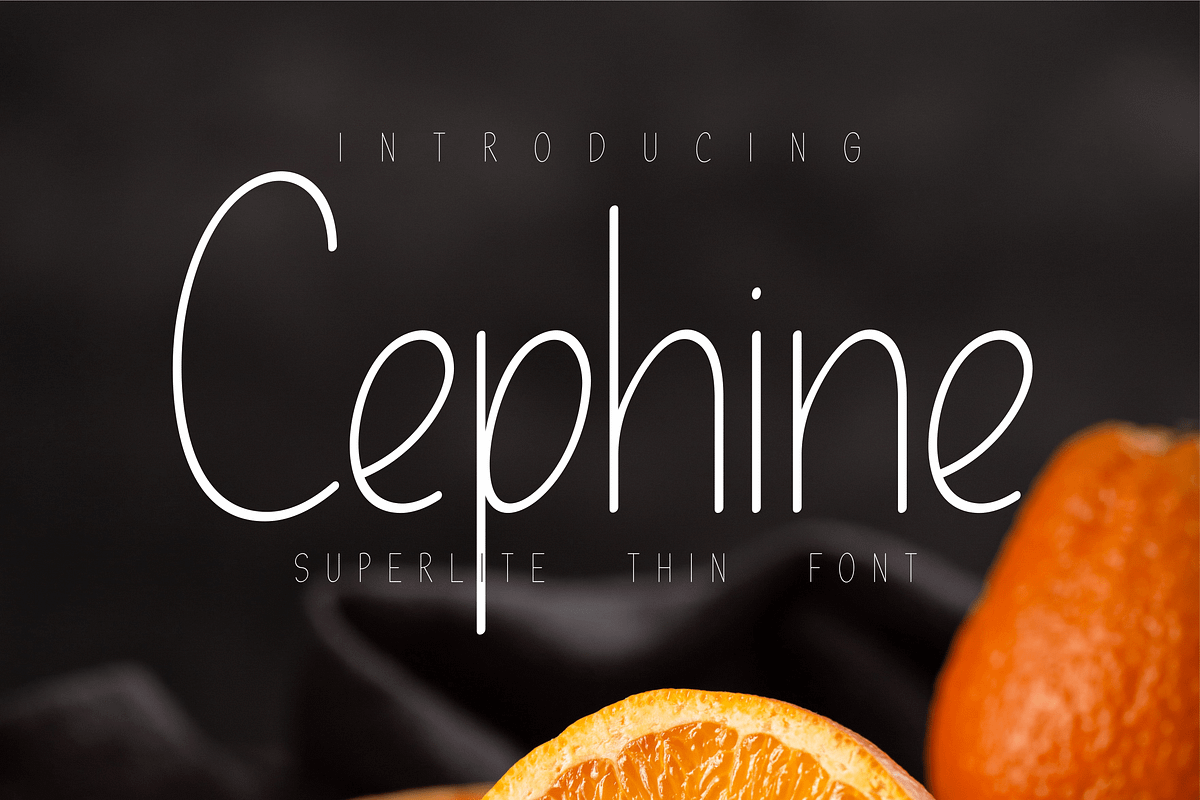 Cephine Sans Serif Font By Chloechroma Apr 2024 Medium