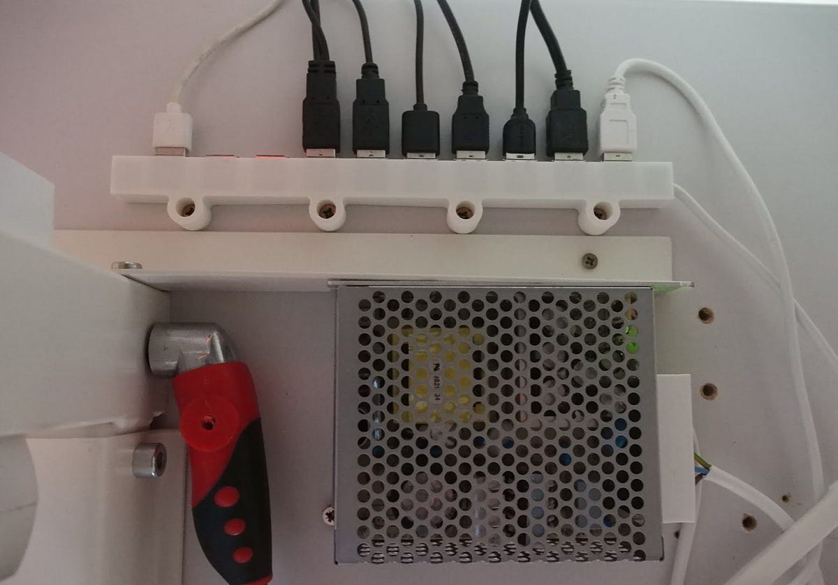 Under the desk: USB Power. I have a zillion of different USB… | by ...