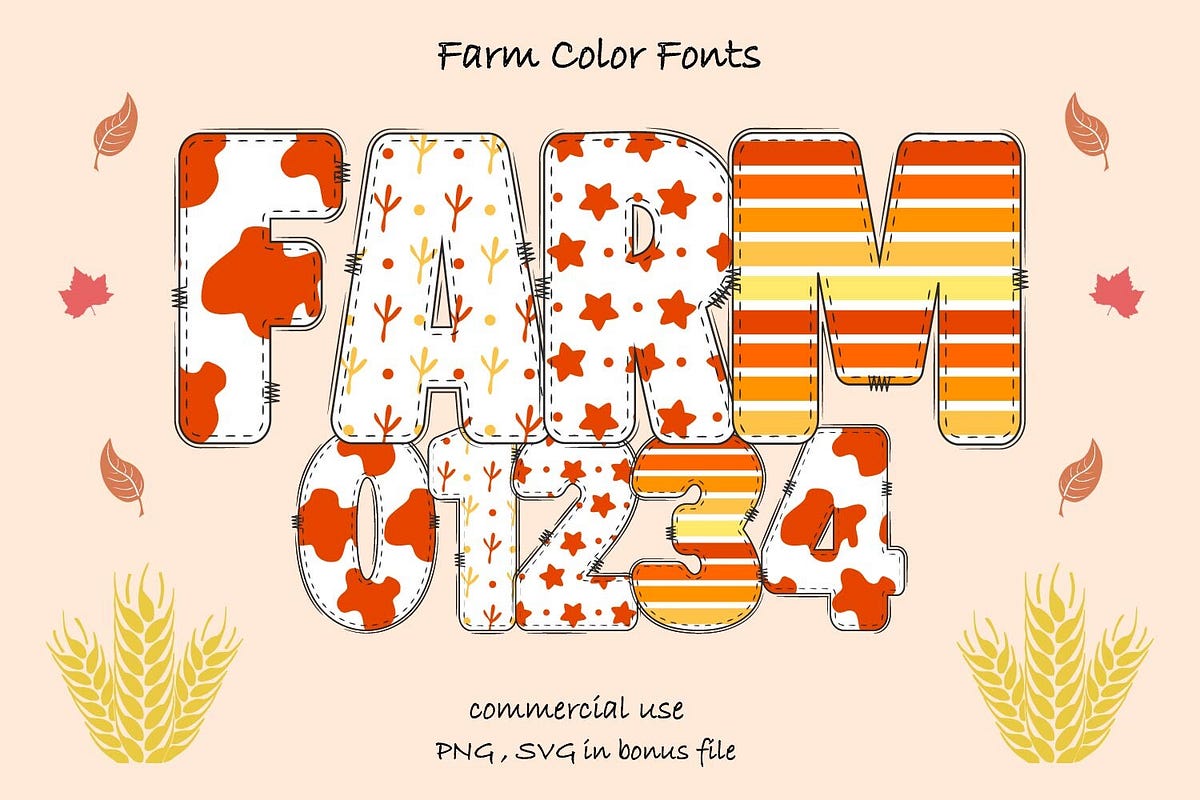 Farm Font | by Avaastral | May, 2024 | Medium