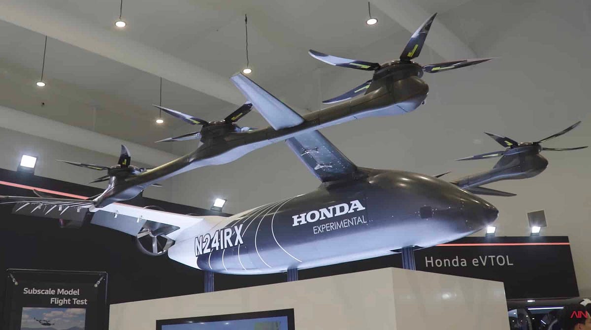 Honda eVTOL Emerges From Stealth Mode: Full-Scale Prototype Flying ...