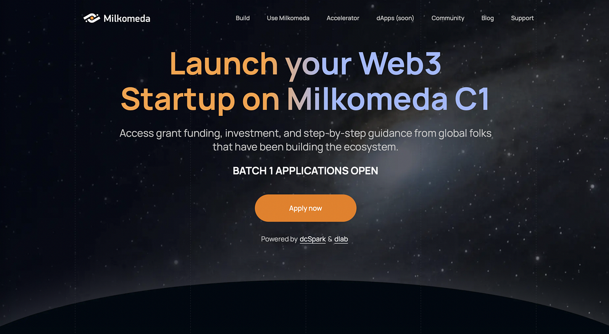 Launching on Milkomeda. Grant funding and founder fuel for… | by Nick ...