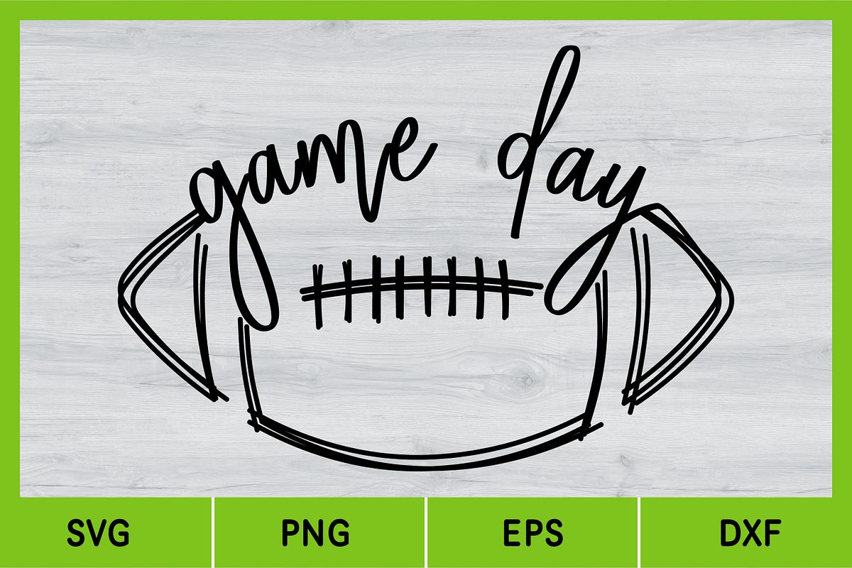 Game Day, Football, Svg Free | by Celestialbrush | Aug, 2024 | Medium