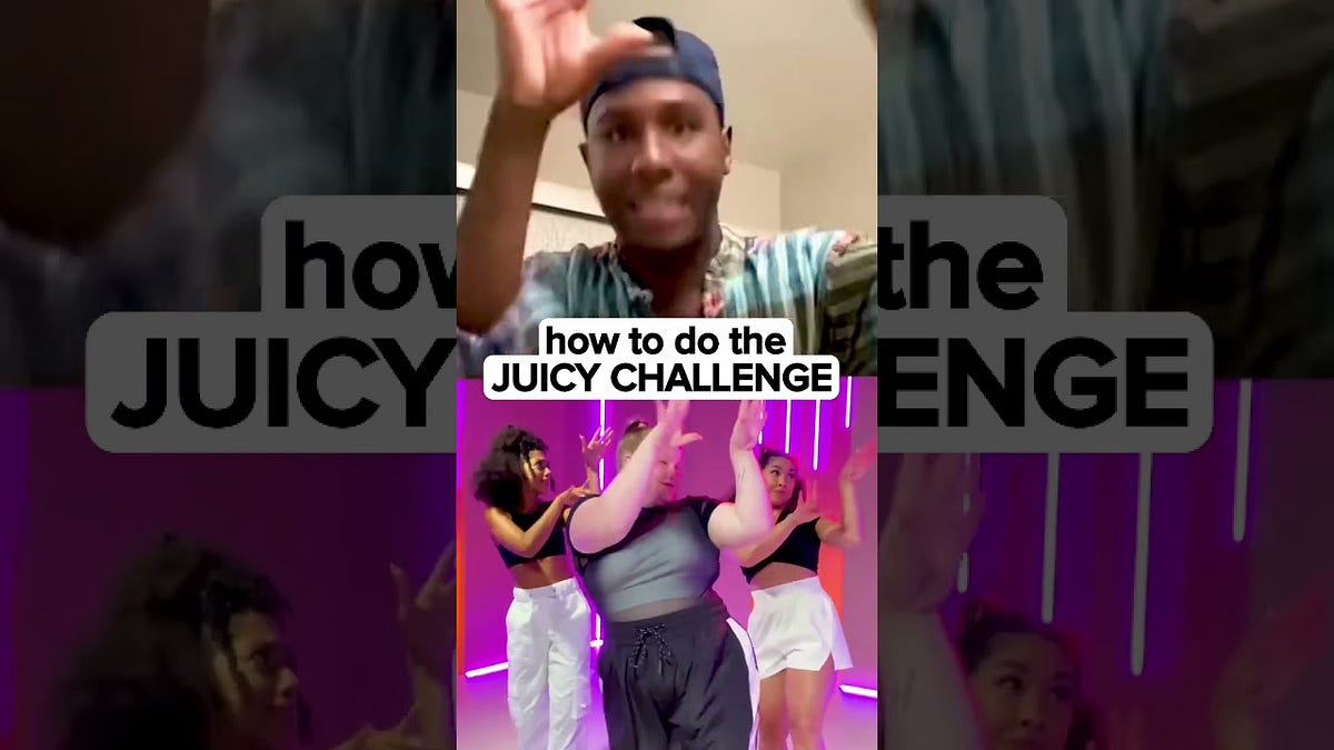 #tiktok | Juicy Fruit Dance Challenge with Amanda LaCount and Denzel ...